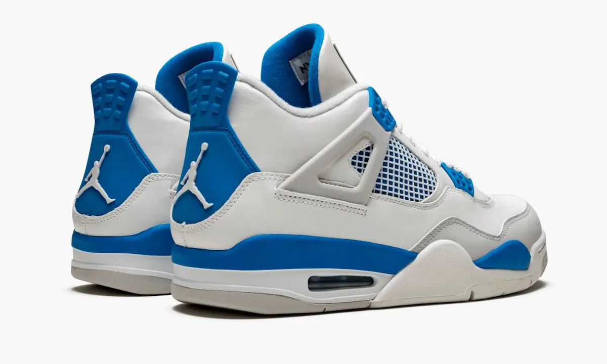 Air Jordan 4 Azul Militar - Sneakereu