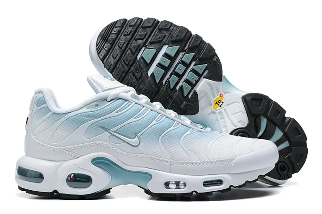 Nike Air Max Plus Tn Blancas Mica Verde Blanc Azul - Sneakereu