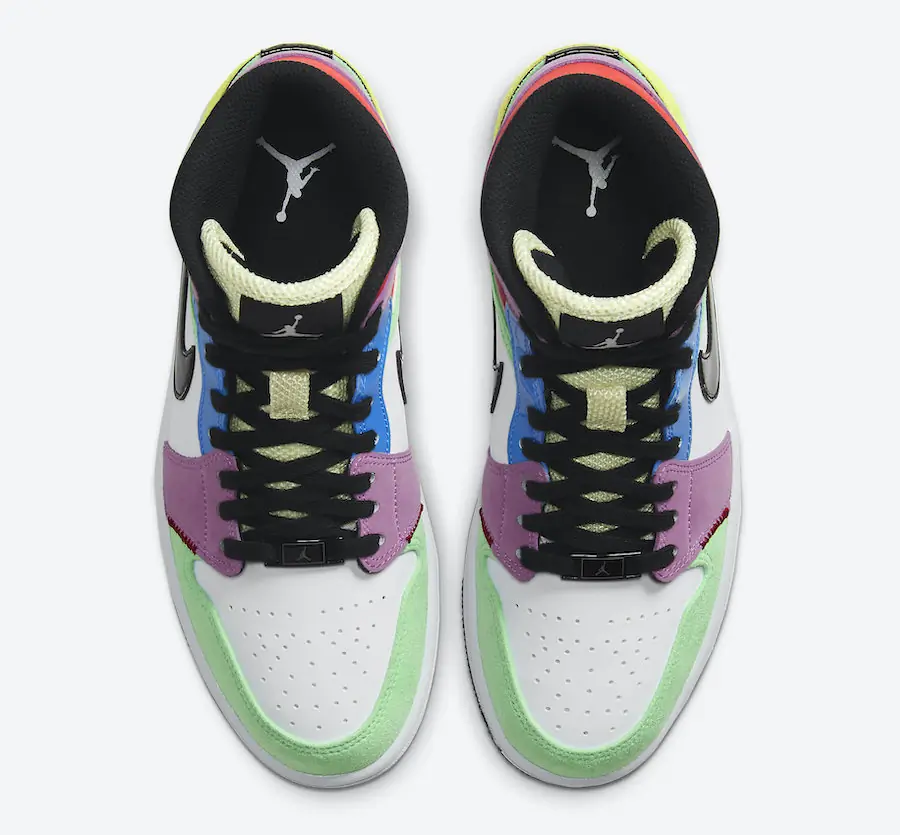 Air Jordan 1 Mid Multicolor - Sneakereu