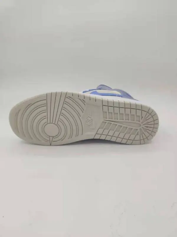 Air Jordan 1 Mid Sail Light Blue - Sneakereu