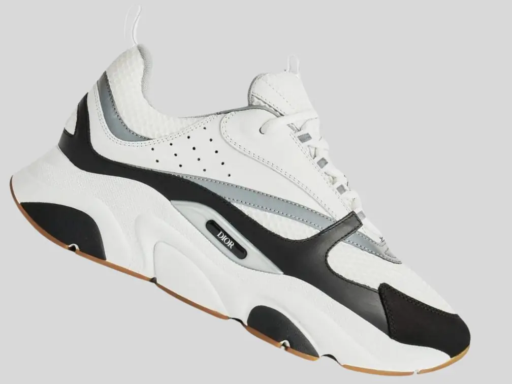 Dior B22 White Black Sneaker - Sneakereu