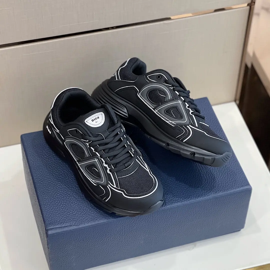 Dior B30 Sneaker Nero Triplo - Sneakereu