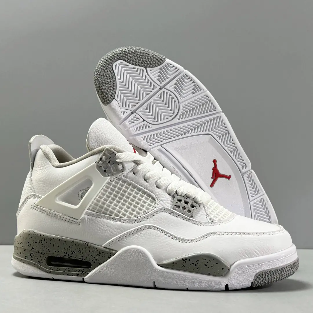 Air Jordan 4 Retro White Oreo - Sneakereu