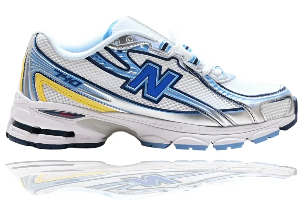 NEW BALANCE 740 BLEU CLAIR BLANCHE - Sneakereu