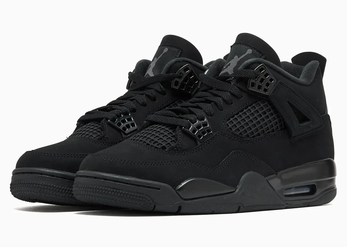 Air Jordan 4 Retro Black Cat 2025 Nuevo - Sneakereu